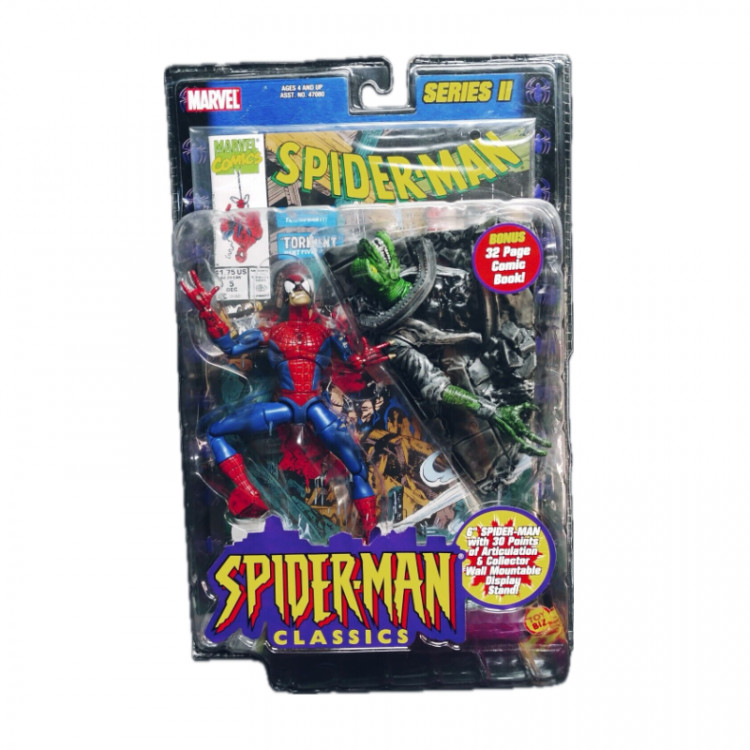 Marvel Legends 2001 Spider-Man (Suit Damaged) – Spider-Man Classics II