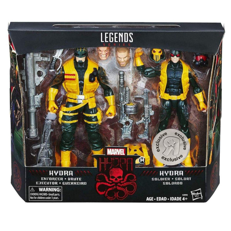 Marvel Legends 2017 Hydra Enforcer & Hydra Soldier – Toys R' Us
