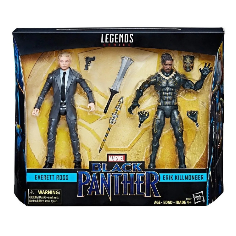 Marvel Legends 2018 Everett Ross & Erik Killmonger – Fan Channel