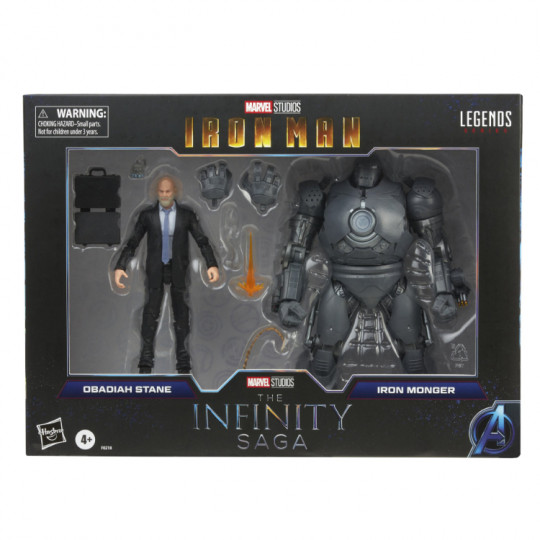Marvel Legends 2021 Obadiah Stane & Iron Monger – Infinity Saga
