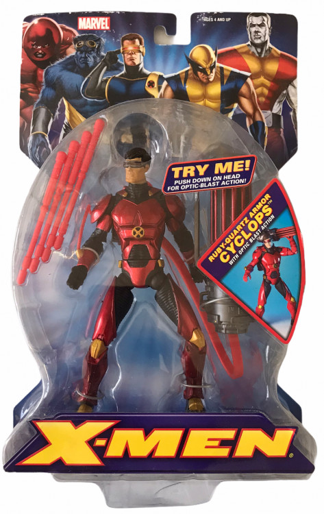 Marvel Legends 2005 Ruby-Quartz Armor Cyclops – X-Men Classics I